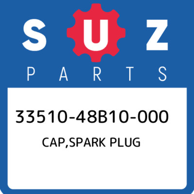 33510-48B10-000 Suzuki Cap,spark plug 3351048B10000, New Genuine OEM ...