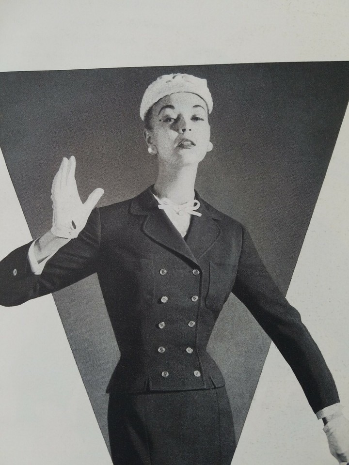1956 women's Ben Gershel Robert Knox Jean Patchett vintage fashion ad ...