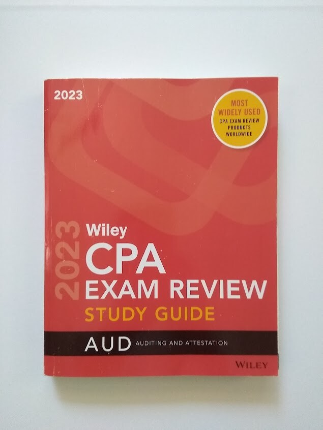 Wiley CPA Exam Review Study Guide 2023: Auditing and Attestation | eBay