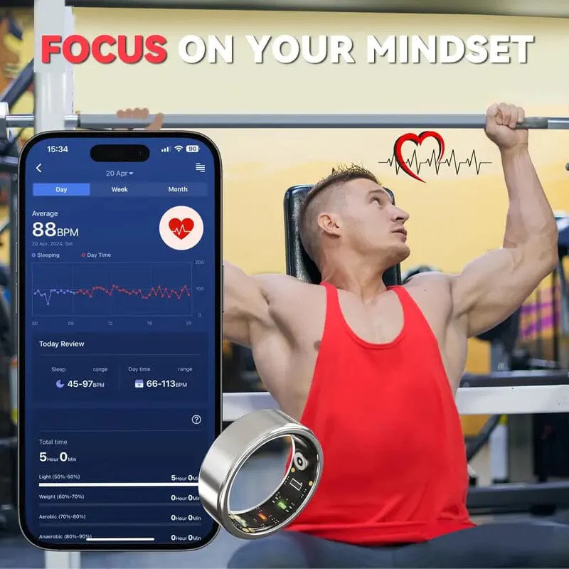 Smart Ring Fitness Assistant | eBay