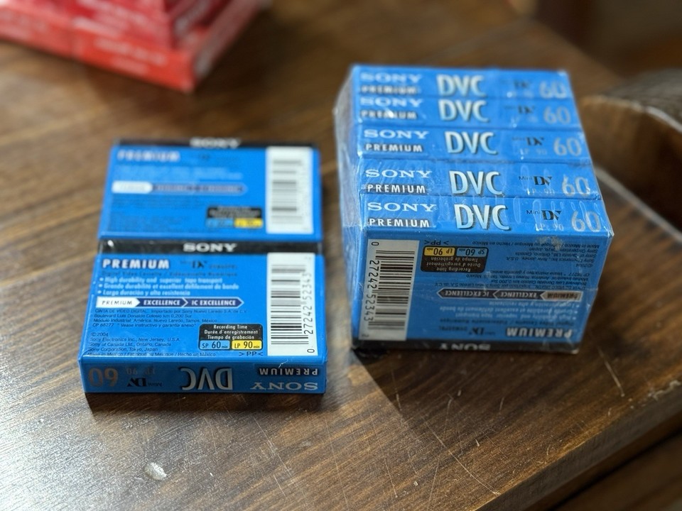 Mini DV Digital Video Cassette Lot Of 21 Maxwell, Sony, Fujifilm New ...