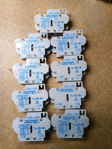 Cutler-Hammer C320KGS1 Contactor Auxiliary Contact Series A2 ***LOT OF ...