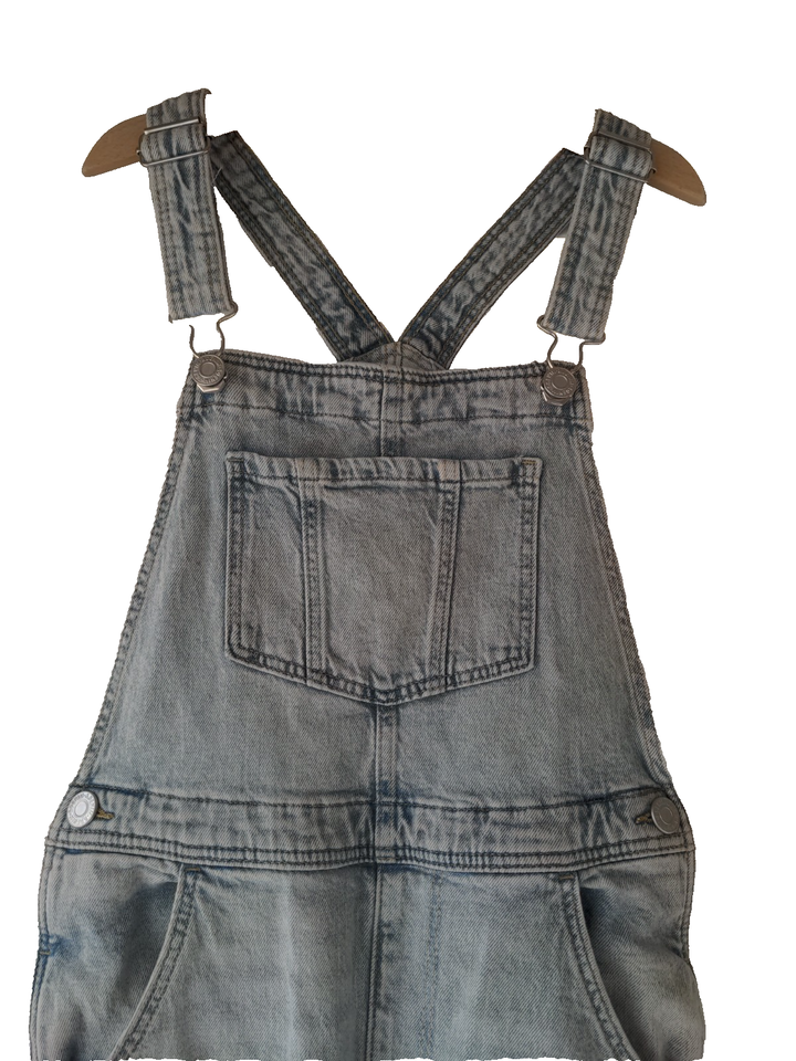 H&M Classic Cute Girls Light Wash Denim Overalls Sz 8 | eBay