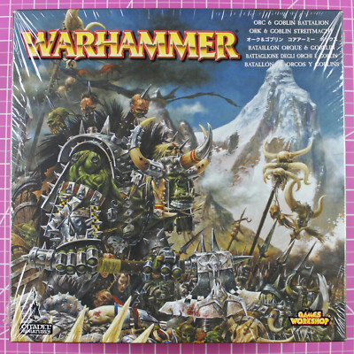 Warhammer Orc & Goblin Battalion NIB Plastic - Games Workshop Army Orcs ...