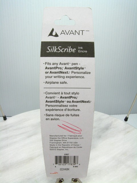 6 Avant 22927 SilkScribe Red Ink Refills 1.0mm for sale online | eBay