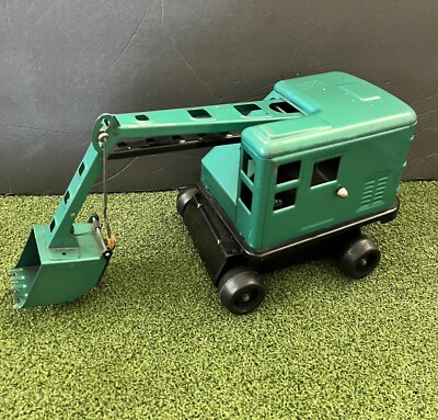 Vintage LUMAR CONTRACTORS MARX Power Shovel Crane Excavator Pressed ...