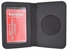 Badge Holder Wallet Universal Law Enforcement Round Bifold Case | eBay