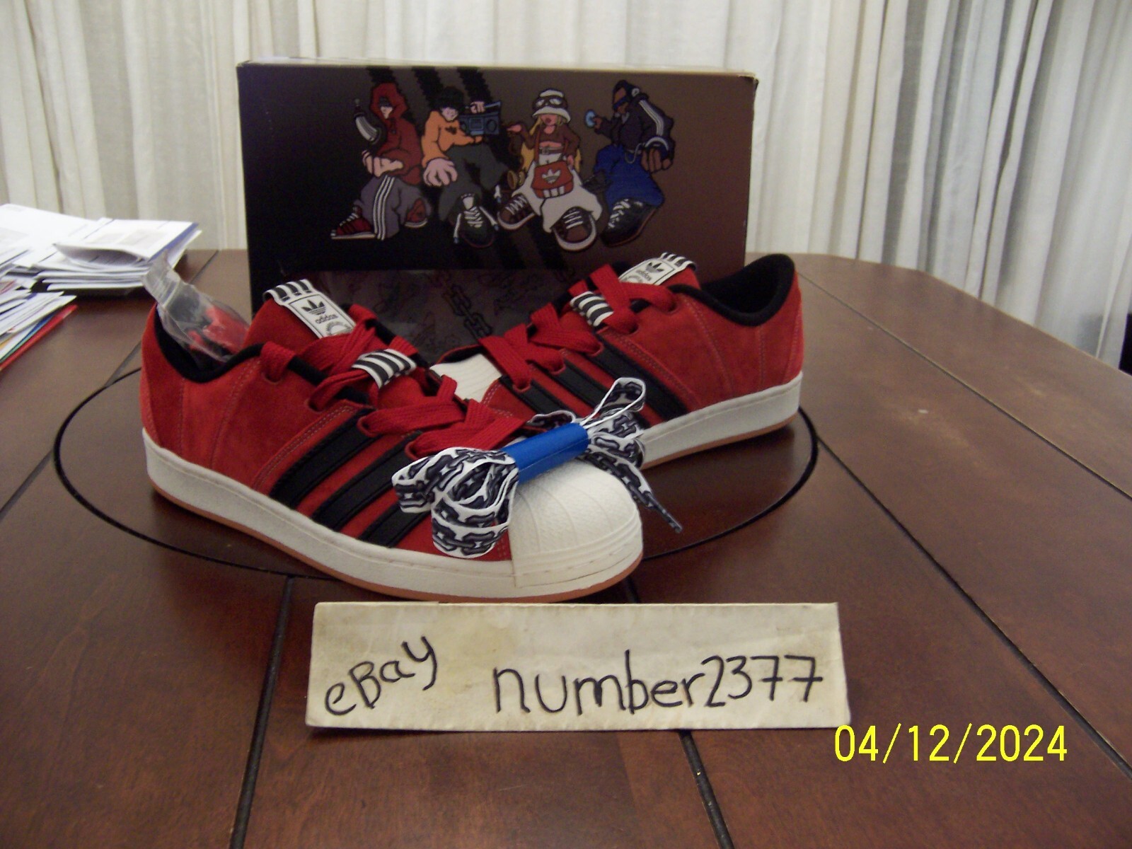 NEW Adidas Supermodified YNuk IE2176 Powder Red US Men size 11 | eBay