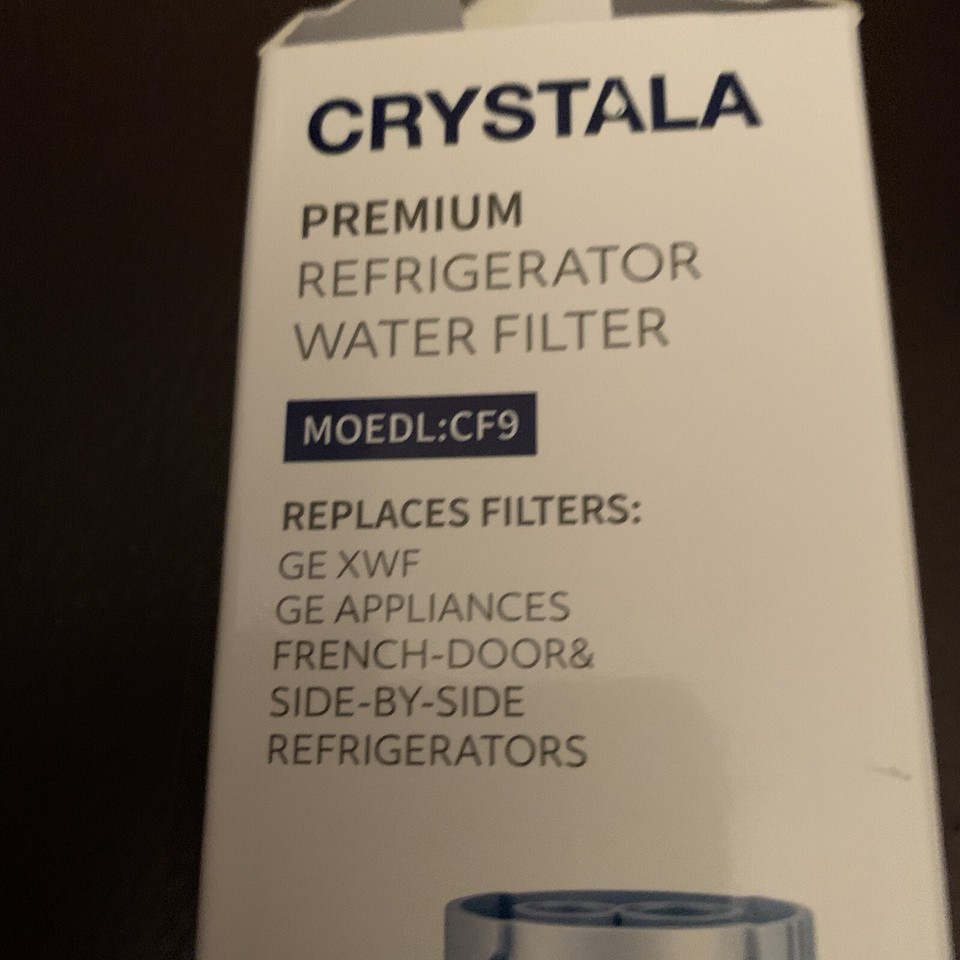 Crystala Premium Refrigerator Water Filter For GE Appliances Model CF9 ...