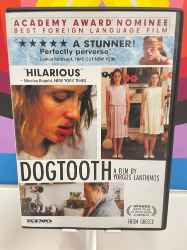 Dogtooth (DVD, 2011) Kino Lorber Greek Yorgos Lanthimos RARE OOP ...