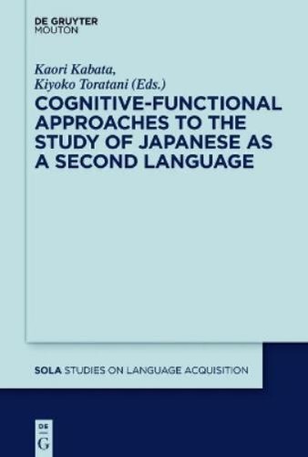 Kaori Kabata Cognitive-Functional Approaches to the Study of Japanese ...