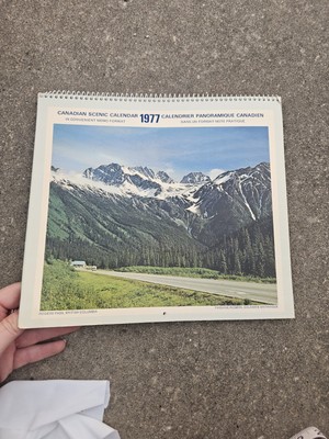 Vintage 1977 Canadian Scenic Calendar | eBay