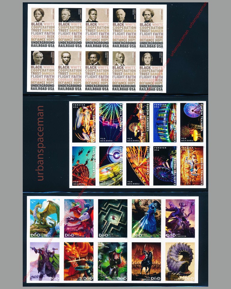2024 Imperf Year Set Pairs Complete per Scott Underground RR Ansel ...