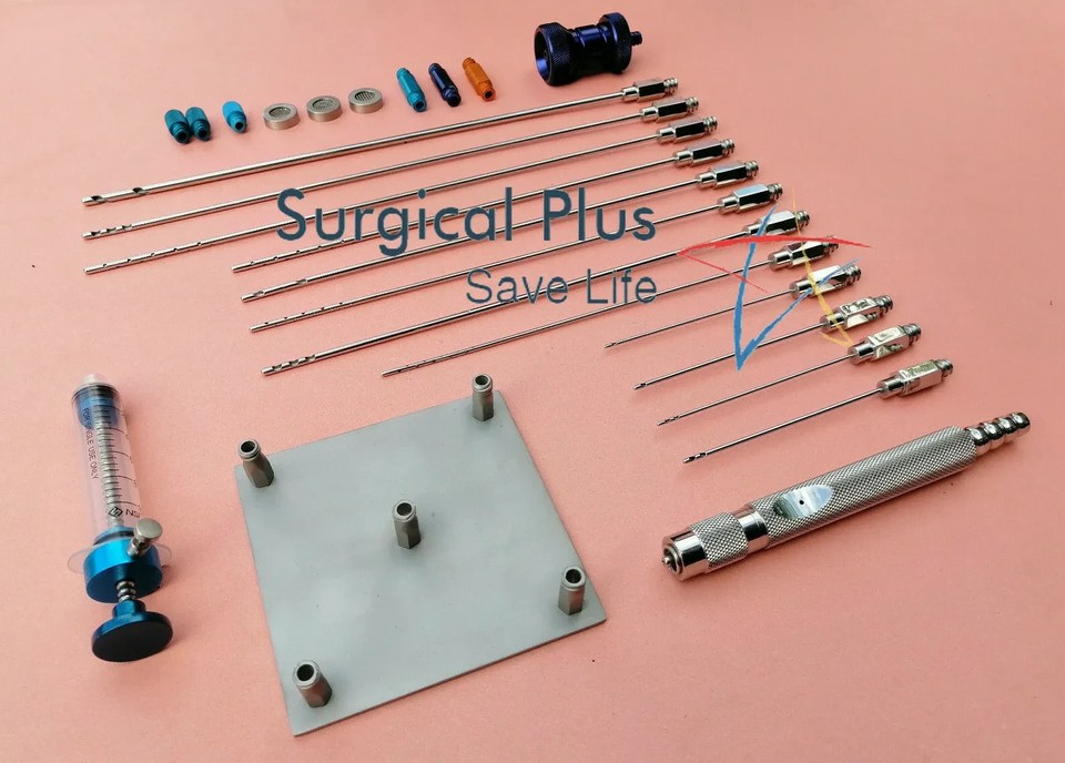 Liposuction Fat Graft Transplantation Set of 22 With Handle Fat NAno ...