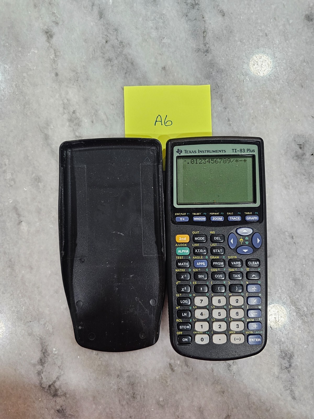 Texas Instruments TI-83 Handheld Graphing Calculator (A6) 33317177332 ...