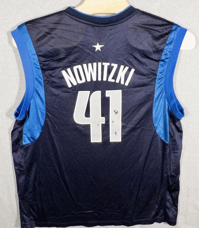 Adidas Dallas Mavericks Dirk Nowitzki Jersey Mens XL Wear On Back ...