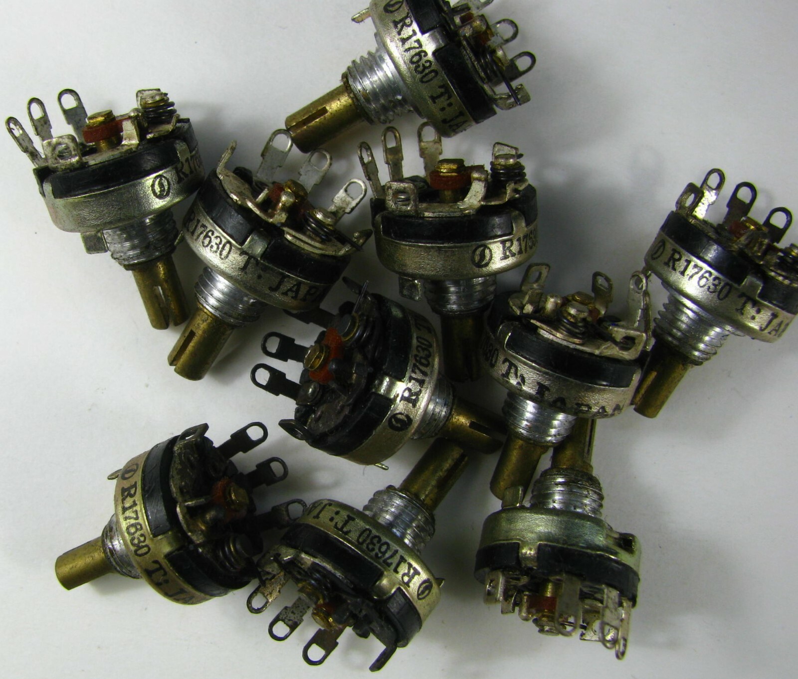 AUDIO POTENTIOMETER FOR JAPANESE RADIO, 10 K WITH SWITCH | eBay