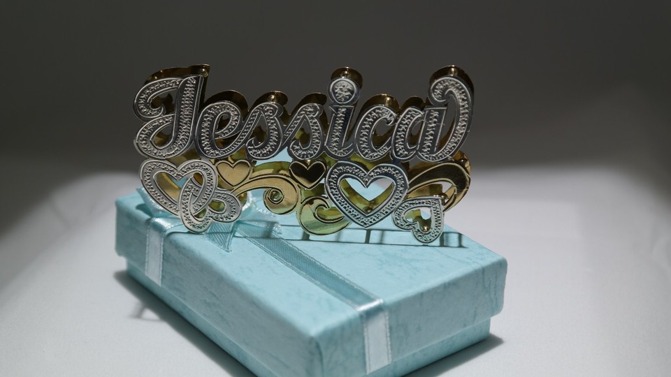 PERSONALIZED DOUBLE NAME PLATE (10k,14k,Fine Silver gold overlay) | eBay