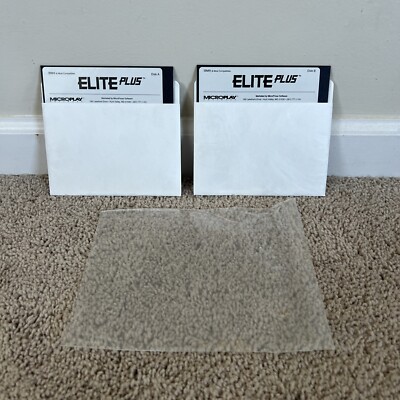 Elite Plus IBM PC 5.25” Floppy 1991 Microplay Software RARE | eBay