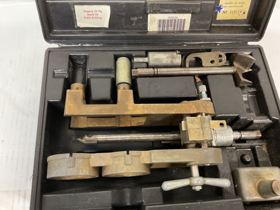 Weslock Door Lock Hole Jig Installation Boring Kit | eBay