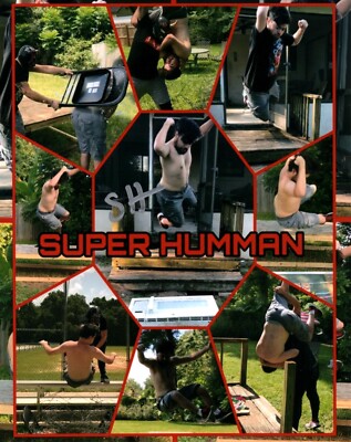 Super Humman Signed 8x10 Pro Wrestling Stuntman Photo Elbow Drop ICP ...