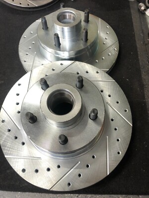 Front Brake Rotors Pair For Ford E150 Van F150 Pickup Truck 2WD | eBay