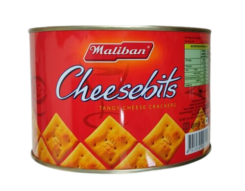 Maliban Cheese Bits Ceylon Savoury Biscuits Tin Premium Snack Sri ...