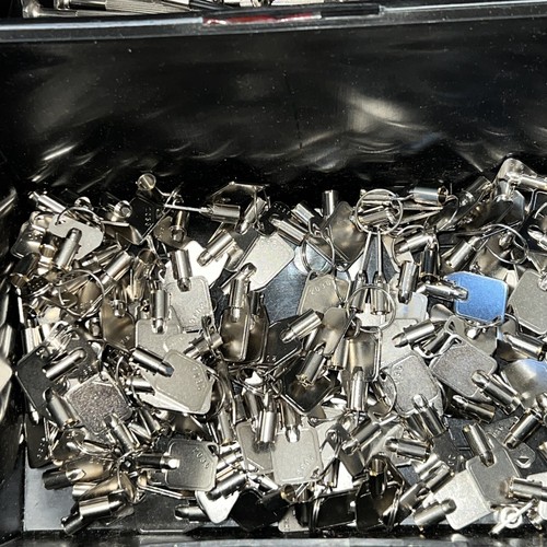 55 Lot 3 Key Set Lot Sentry Safe Lockbox Hollow Tubular Keys # 2036 ...