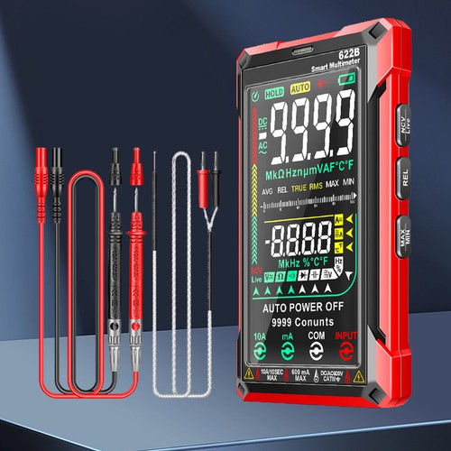 622B Digital DC/AC Meter Smart Multimeter Tools Car Range Infrared ...