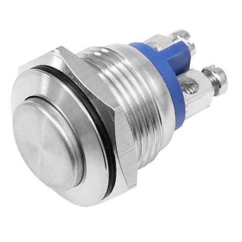 Exklusive Edelstahl Taster Klingeltaster KFZ Start Motorrad 16mm ...