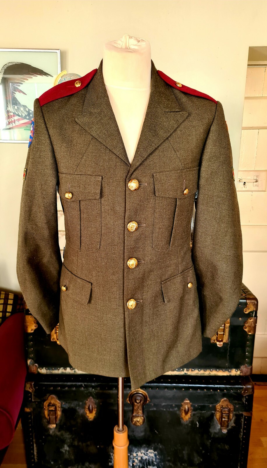 Irish army defence forces 1980s Fca uniform Cork Brigade | eBay