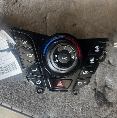 2012-2017 Hyundai Veloster Oem A/C Heater Climate Manual Temperature ...