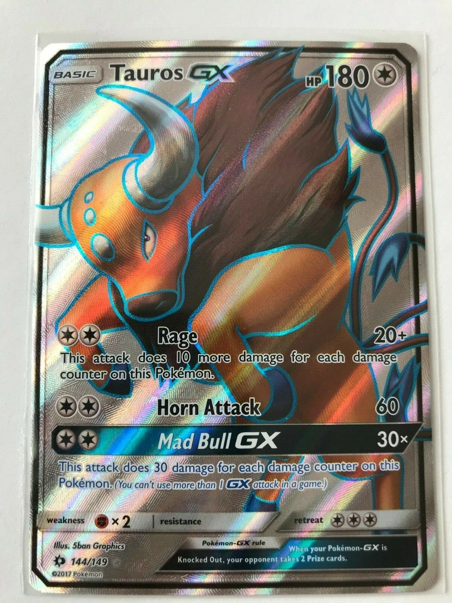 Tauros Pokemon Card