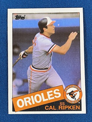 1985 Topps Cal Ripken Baseball Card #30 Baltimore Orioles (D) | eBay