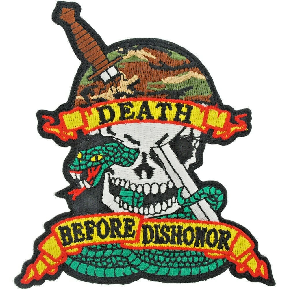 Death Before Dishonor Skull