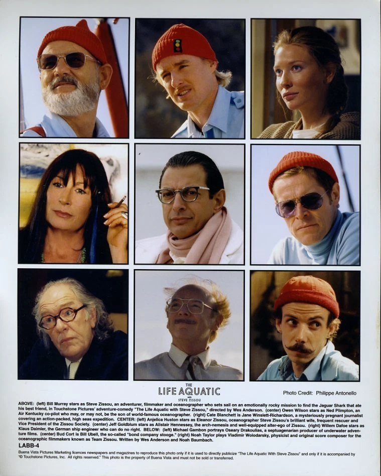 The Life Aquatic Cast