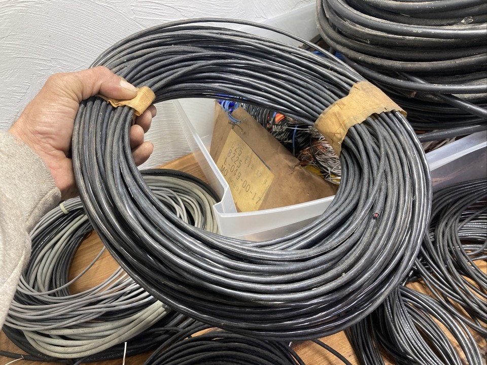 Huge Lot Vintage Amateur Ham Radio Components Cables Connectors Coax 50 ...