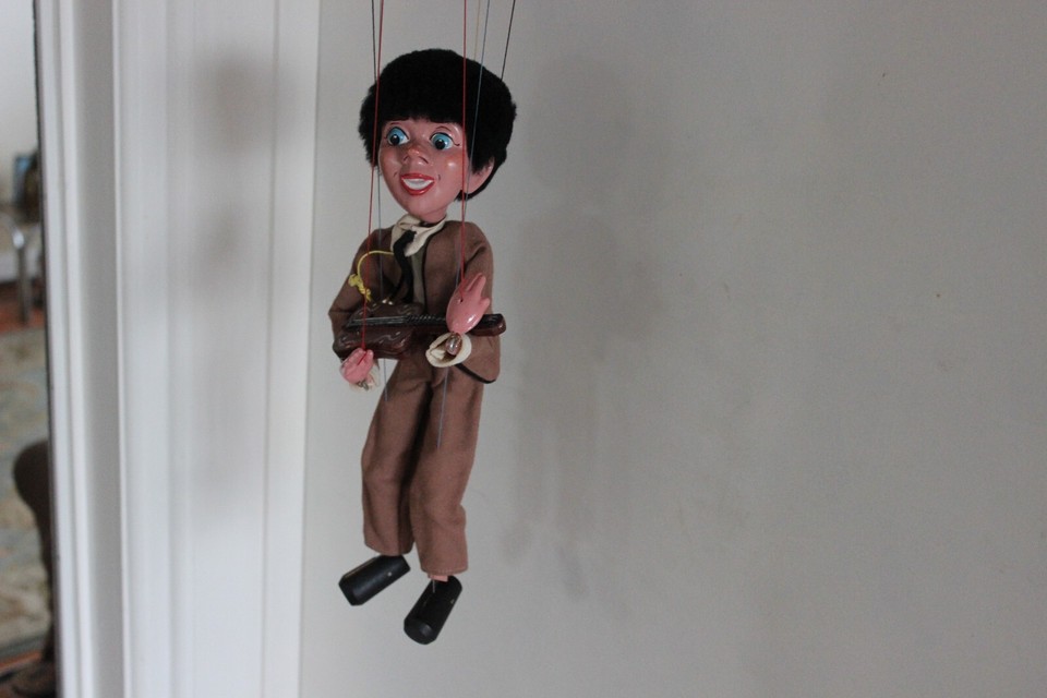 NOW REDUCED PELHAM PUPPET NO 1 POP SINGER (THE BEATLES) IN BOX ...