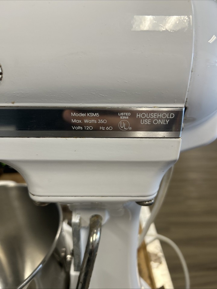Kitchenaid Speical Edition KSM5 stand Mixer Slate with metal bowl and ...