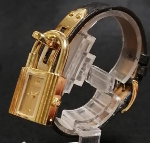 Hermes Kelly Cadenas Watch Women'S Sapphire glass Vintage Good ...