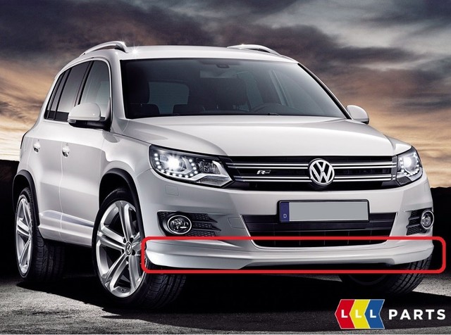 Genuine Volkswagen Tiguan R-line Lower Front Spoiler 5N0805903TGRU OEM ...