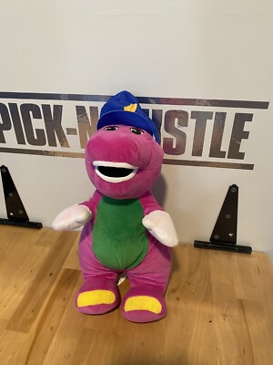 Barney plush, Safety/ Police Barney Stuffed Animal Soft 2017 | eBay
