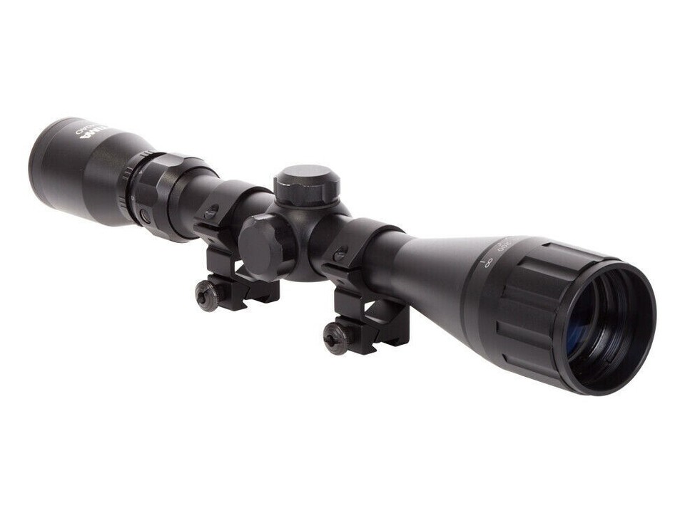 Hatsan Optima 3-9X40AO Mil-Dot Reticle Air Rifle Scope w/ CD Hat and ...