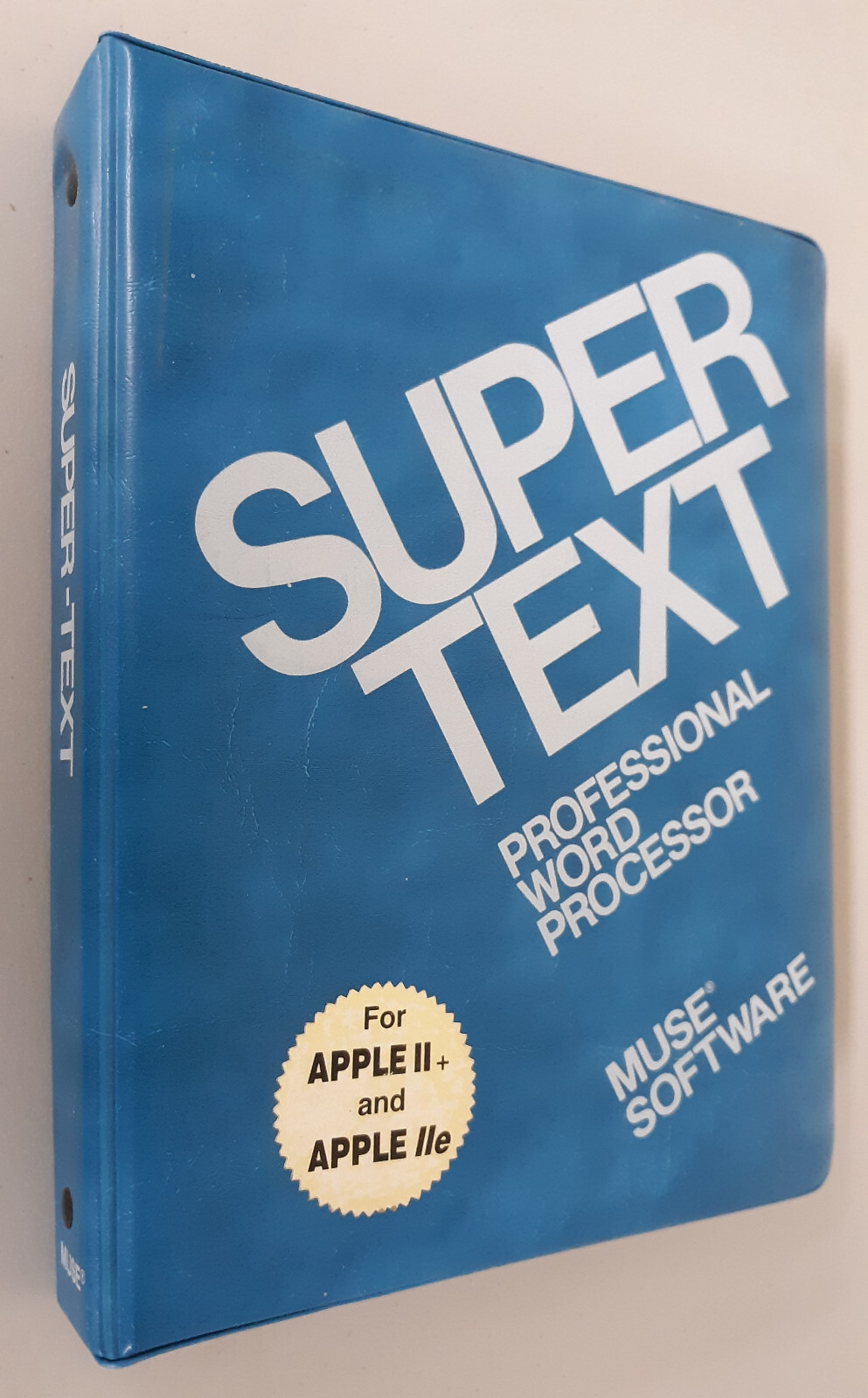 Super Text Professional Word Processor by Muse for Apple II+,IIe,IIc ...