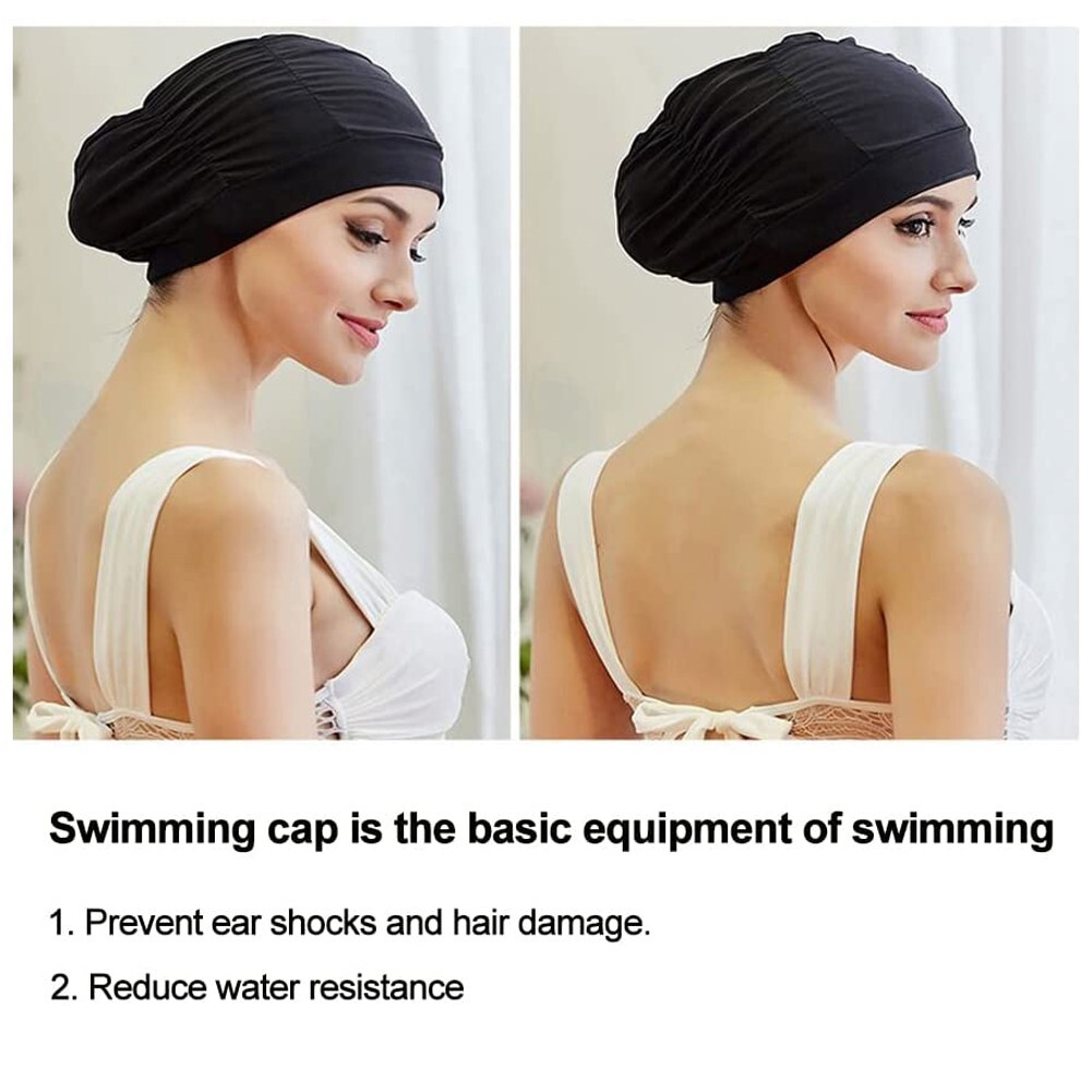 Snug Fit Bathing Cap for Complete Immersion Lightweight and Tear ...