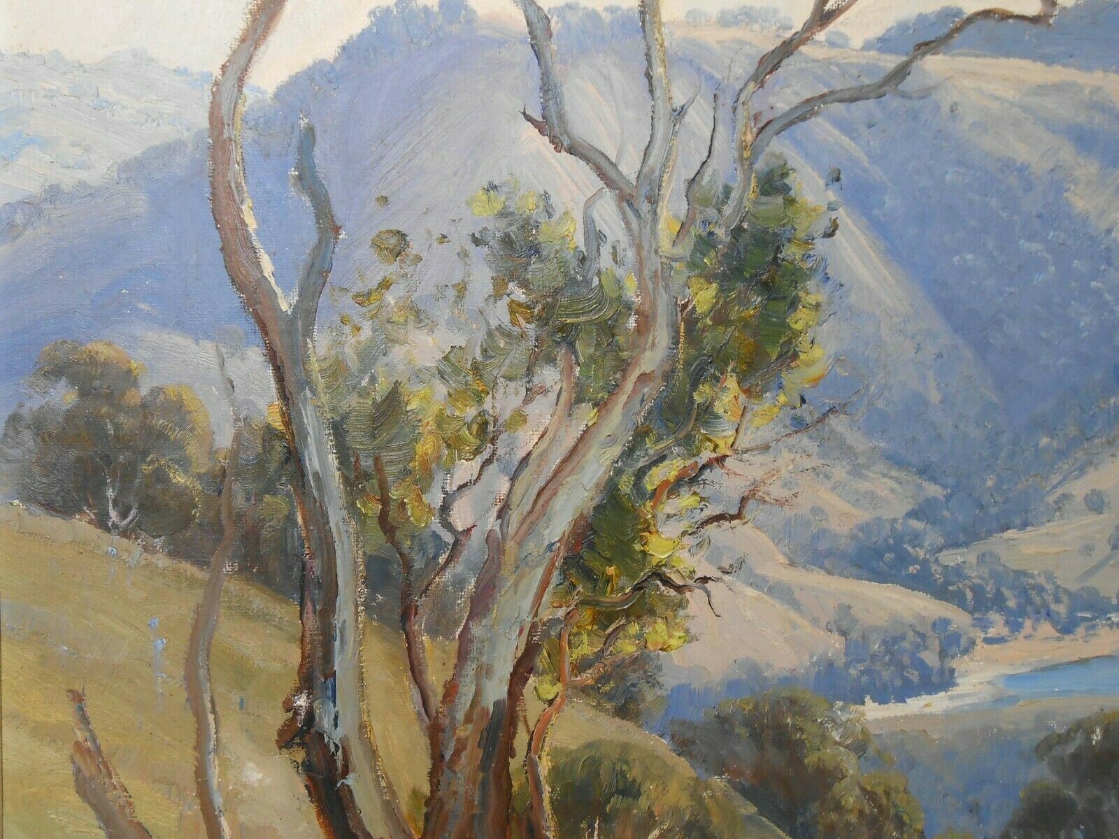 LEONARD LONG (AUSTRALIA 1911-2013) 1961 'THE WOLLONDILLY, NSW' SGND O/B ...