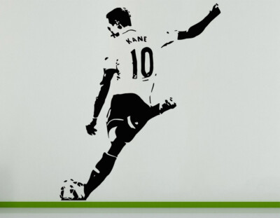 Harry Kane English England Footballer Soccer Player Wall Decal Sticker ...