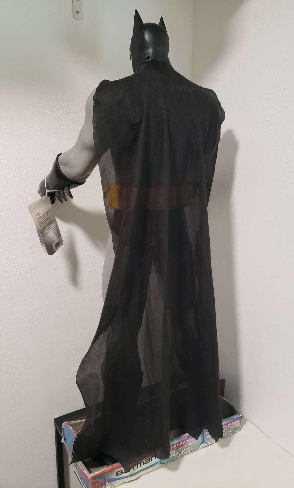 Jakks Pacific Batman 4ft Tall Statue DC Comics Black Gray Suit New Rare ...