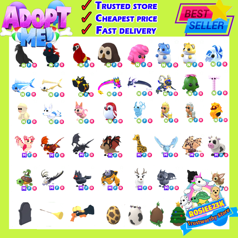 Neon Meerkat Fly Rideadopt Mepetfast Delivery Adopt Me Pets Figures