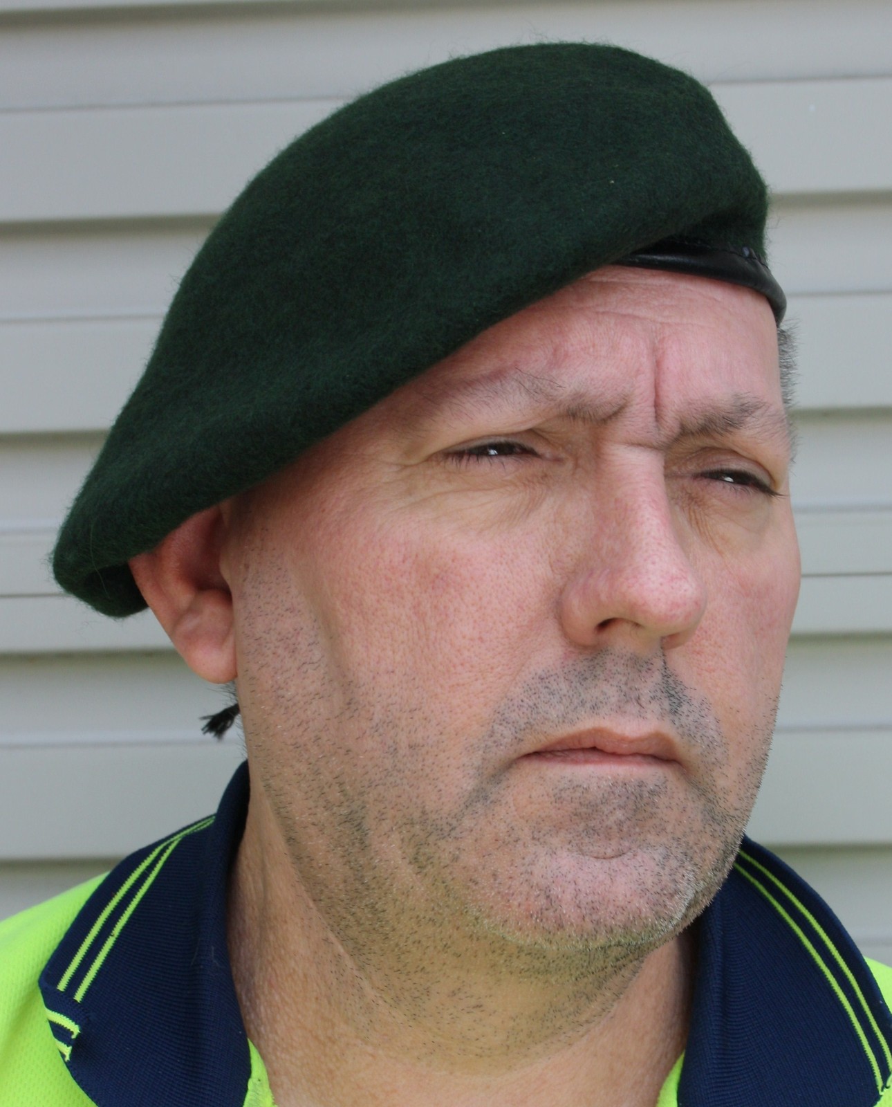 BERET RIFLE GREEN RAR - 100% WOOL SIZE 53-56cm SMALL AUSTRALIAN ...